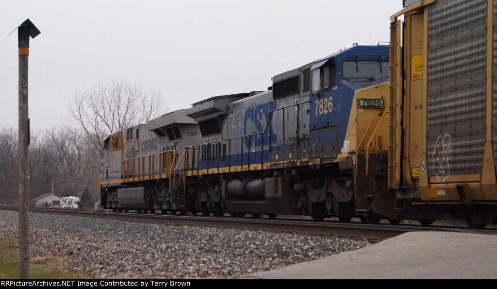 CSX 7826 CITIRAIL 1321